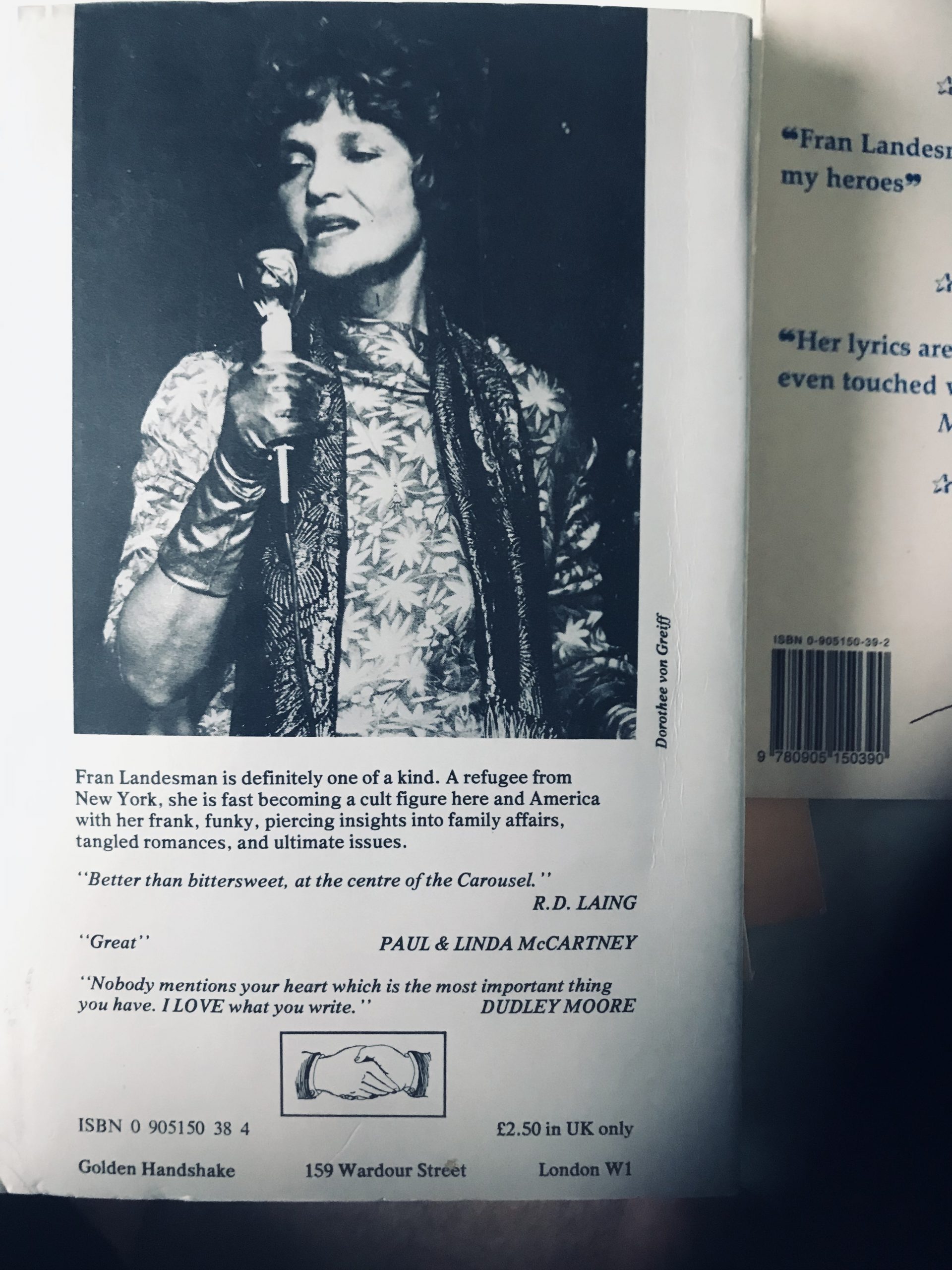 Fran Landesman's Song Book featuring.... | Vout-O-Reenees